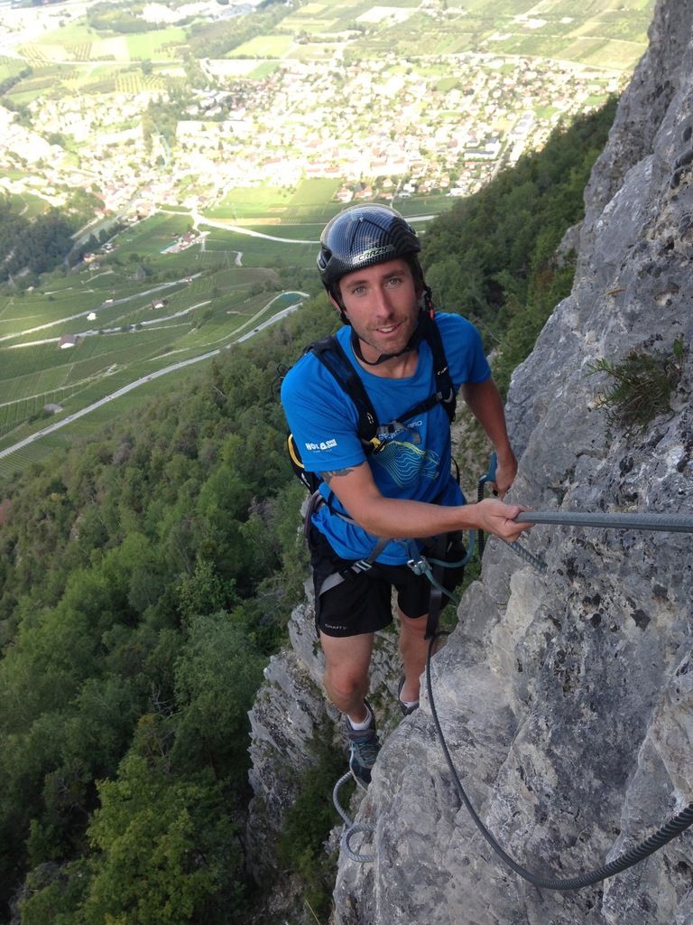 Via Ferrata du Belvédère - Nax - Le journal des Resy