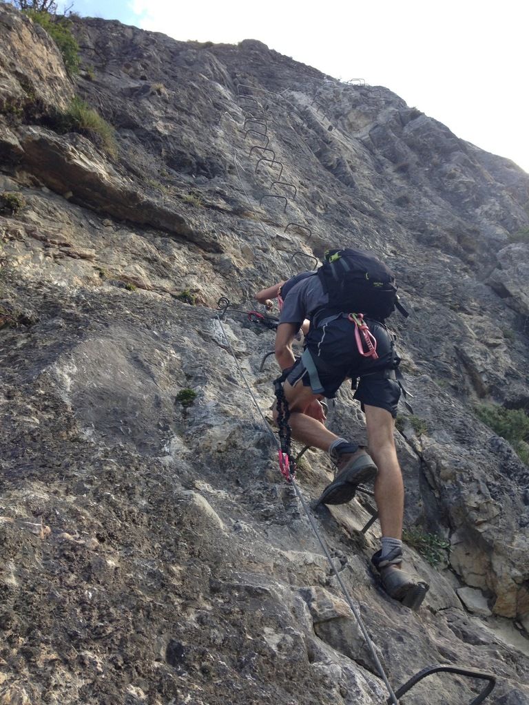 Via Ferrata du Belvédère - Nax - Le journal des Resy