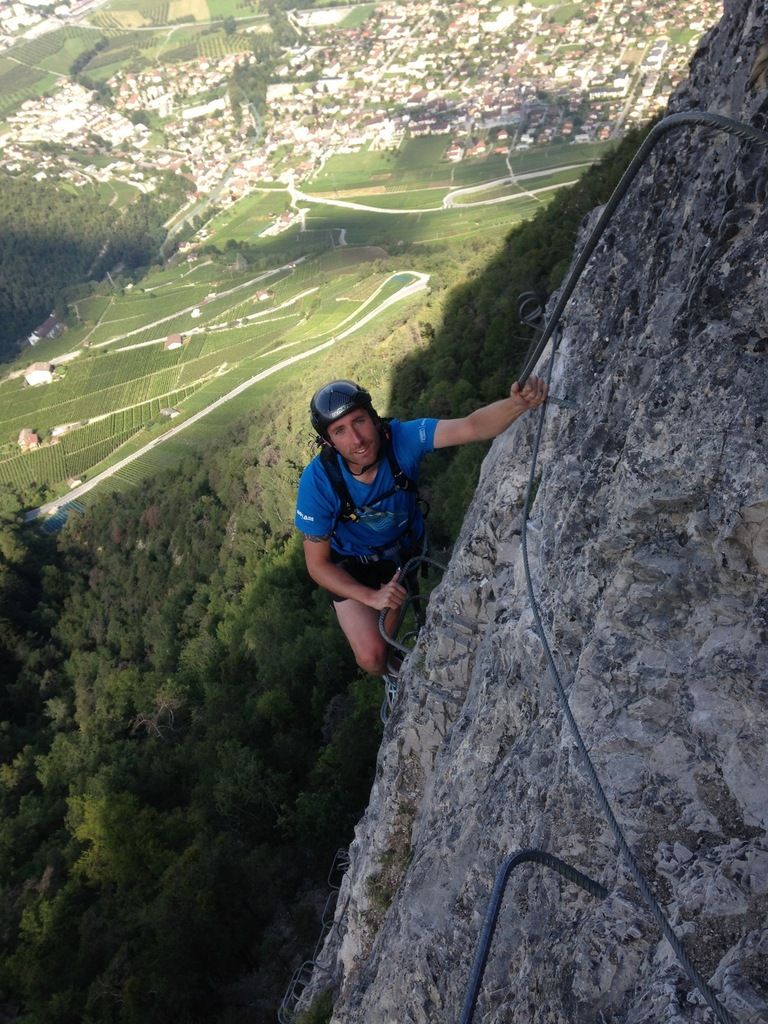 Via Ferrata du Belvédère - Nax - Le journal des Resy