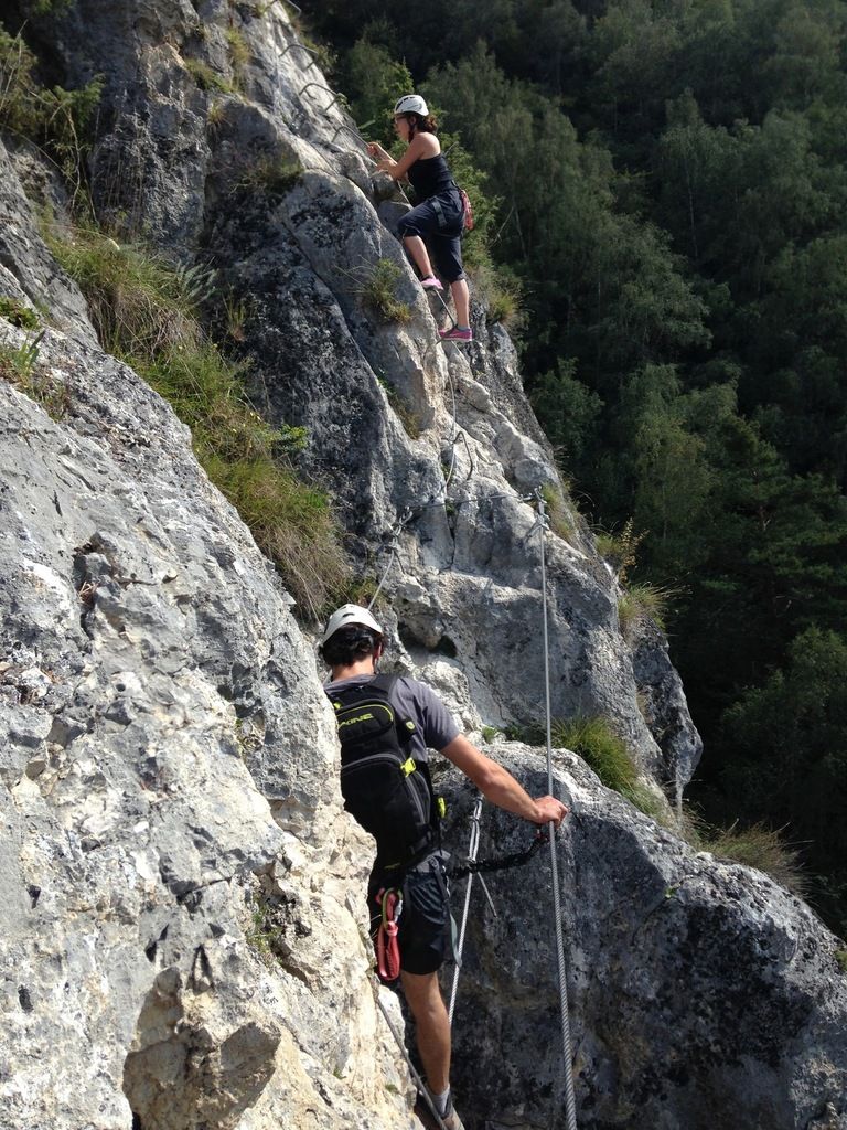 Via Ferrata du Belvédère - Nax - Le journal des Resy