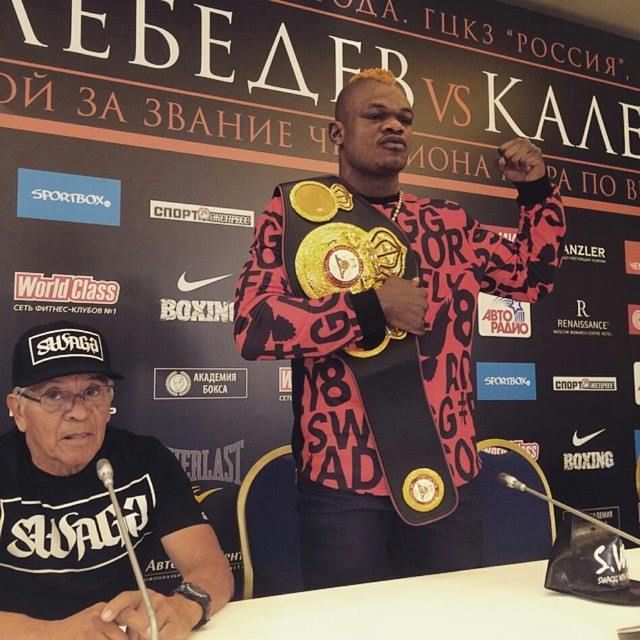 Quelques mots de Youri Kalenga à deux jours du combat ...