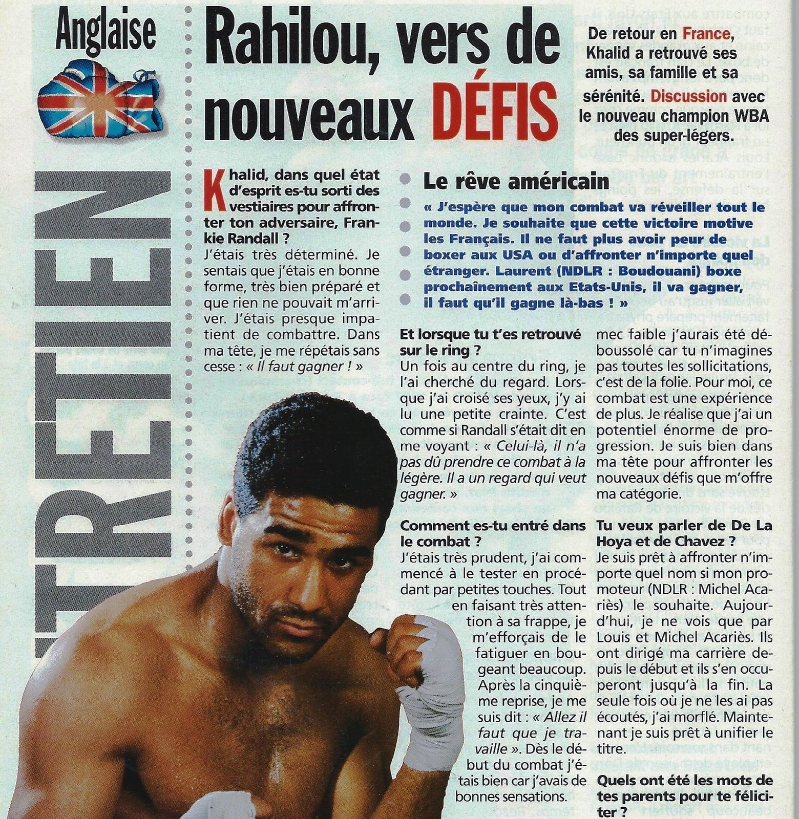 (Numéro complet) Le sacre de Khalid Rahilou dans le magazine Uppercut ! - boxeanglaisenews2014 ...