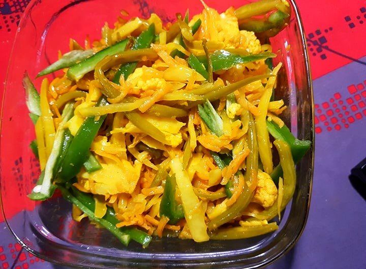 ACHARDS REUNIONNAIS, RECETTE DES ACHARDS - Mariage Franco Marocain