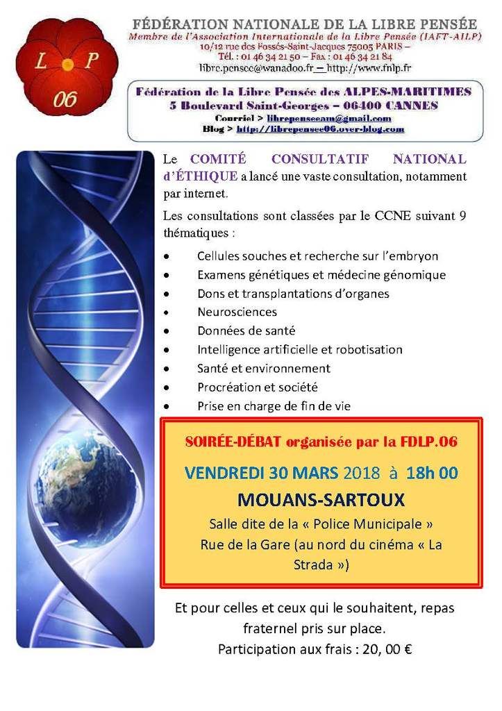 LIBERTÉ DE CONSCIENCE - LIBERTÉ DE DISPOSER DE SON CORPS - LIBERTÉ POUR ...