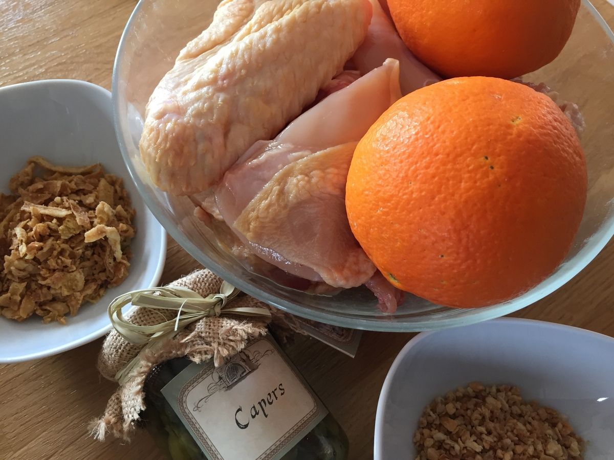 Poulet alcaparrado du Mexique - Cornello Cuisine