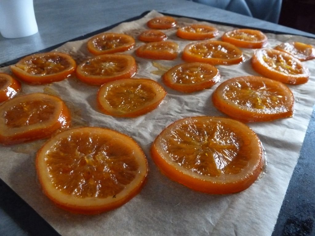 Rondelles d'orange confites pour garniture brioche des Rois - BLOG ...