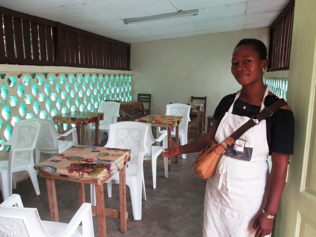 A good place to eat in Tai: Maquis Tiama Plus - Taï in Cote d'Ivoire ...