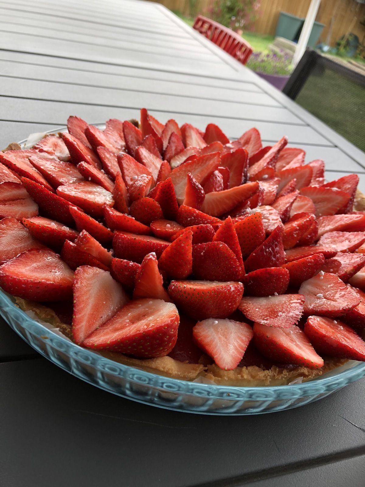 Tarte aux fraises, tout fraise - Au pays de Jeanne Gabrielle