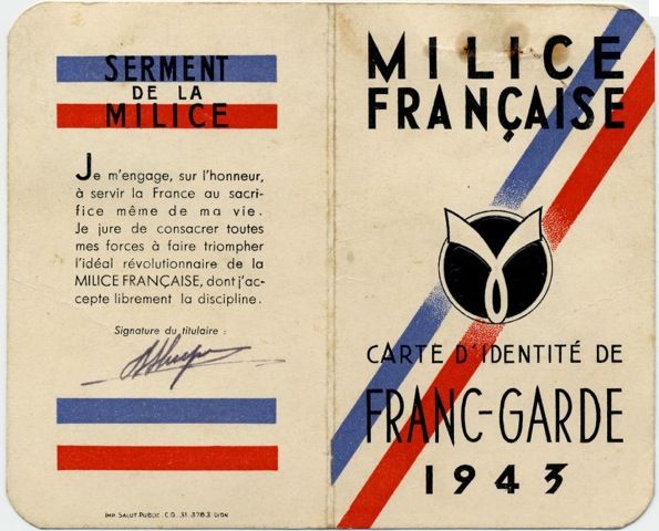 30 janvier 1943 : création de la Milice française par le régime de ...
