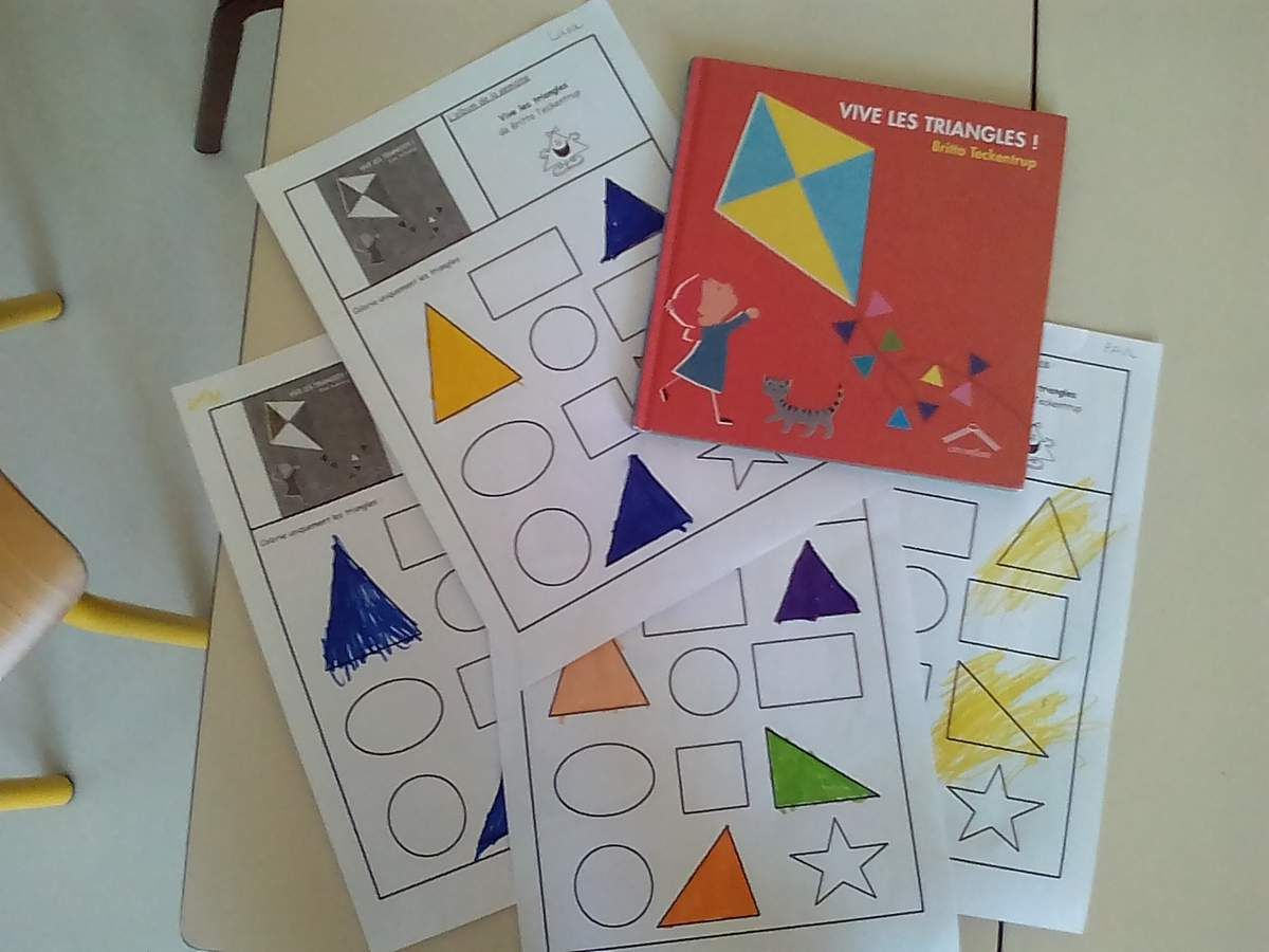 Vive les triangles ! - La maternelle de Céline