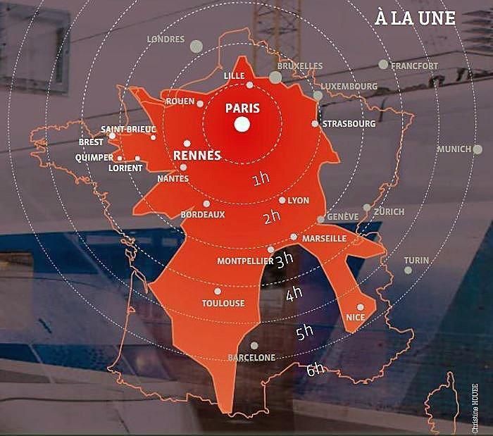 La France : la métropolisation et ses effets - Le cartable de M.Orain