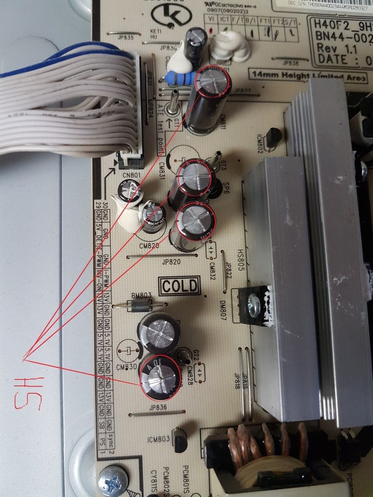 TUTO Reparation TV, Fix TV doesn't start, change Condensateur PROCESS ...