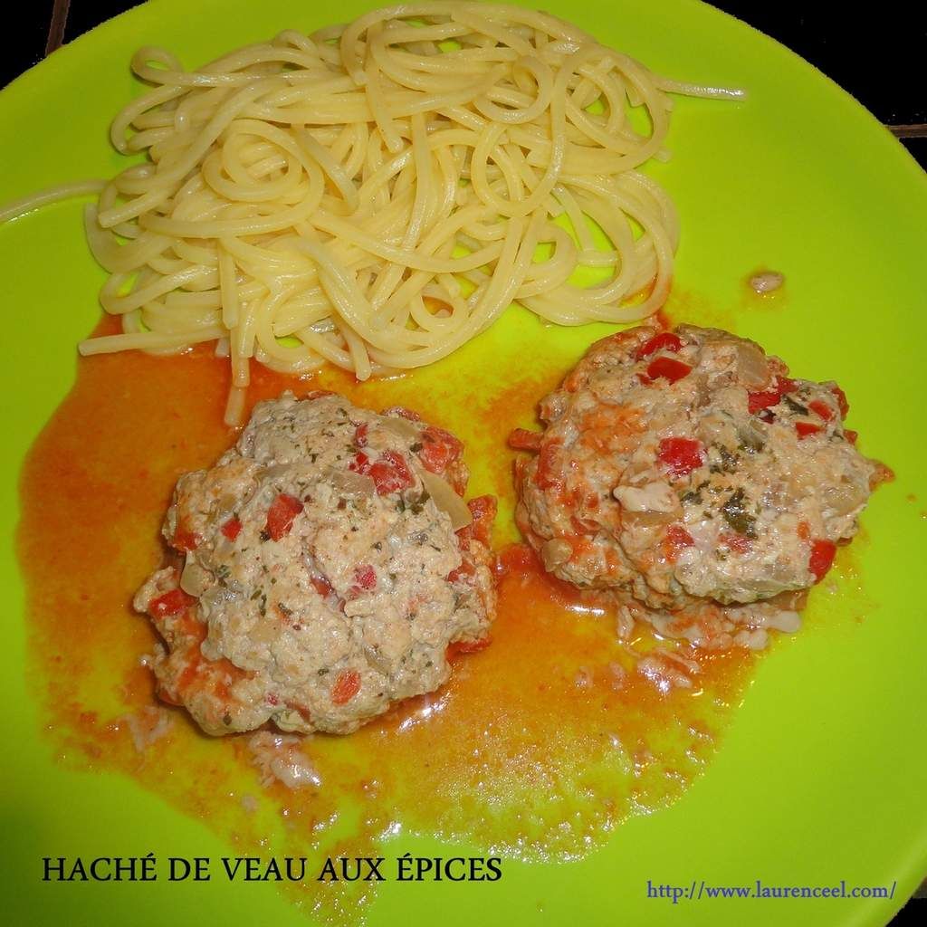 HACHÉ DE VEAU AUX ÉPICES - la cuisine de laurenceel