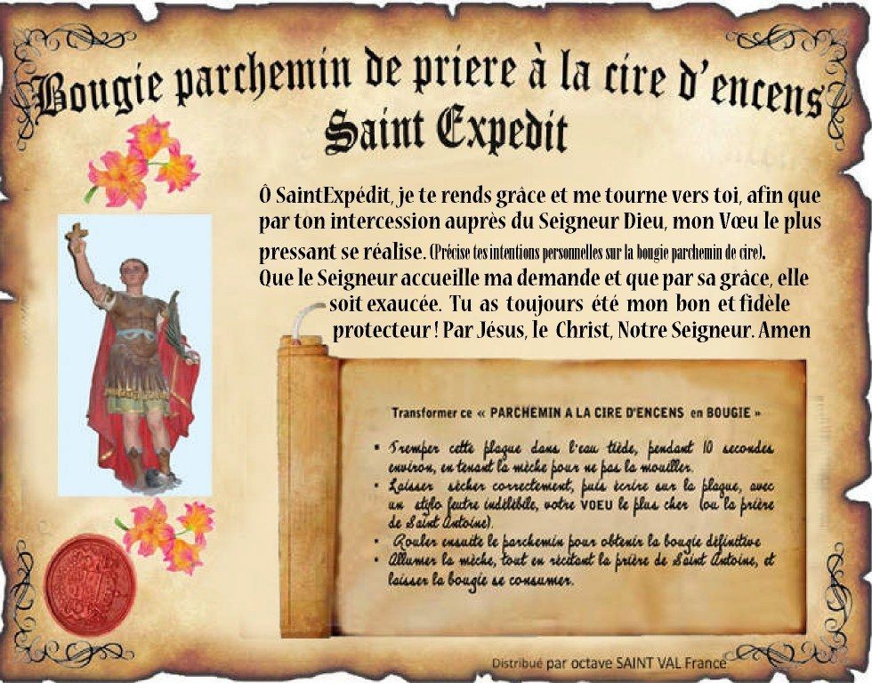 La surprenante - et contestable – histoire De saint Expédit