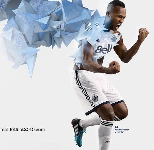 VANCOUVER WHITECAPS : MAILLOT DOMICILE 2015 - www.maillotfoot2010.com