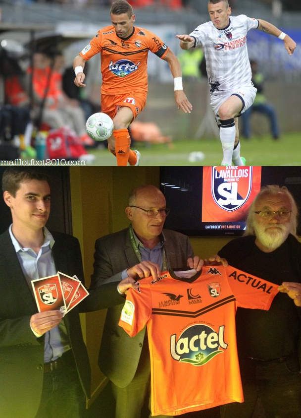 LAVAL : NOUVEAU LOGO ET MAILLOT DOMICILE 2015/2016 - www ...
