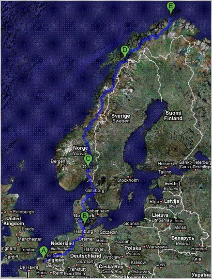 Objectif 2015: le Cap Nord en moto.... - Enfourche tes rêves...