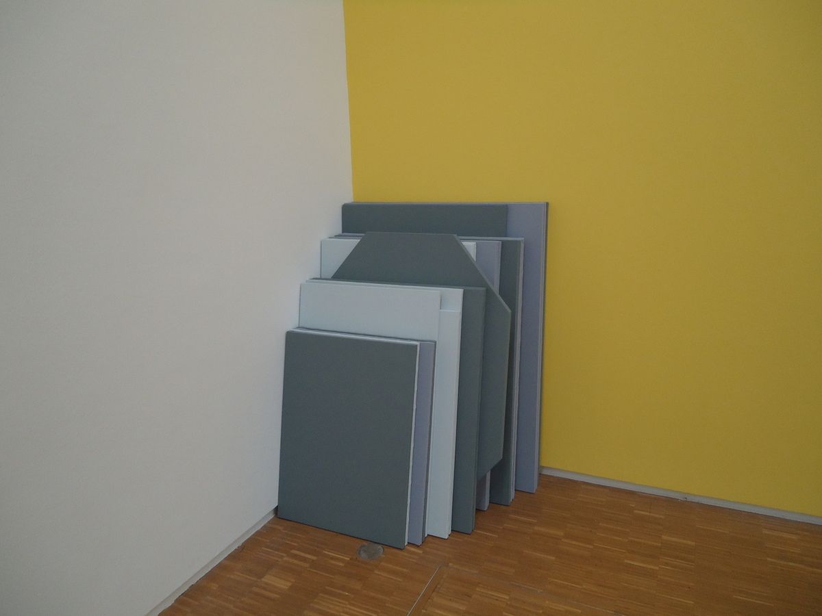 Karel APPEL et Claude RUTAULT au centre POMPIDOU - (broken) linka