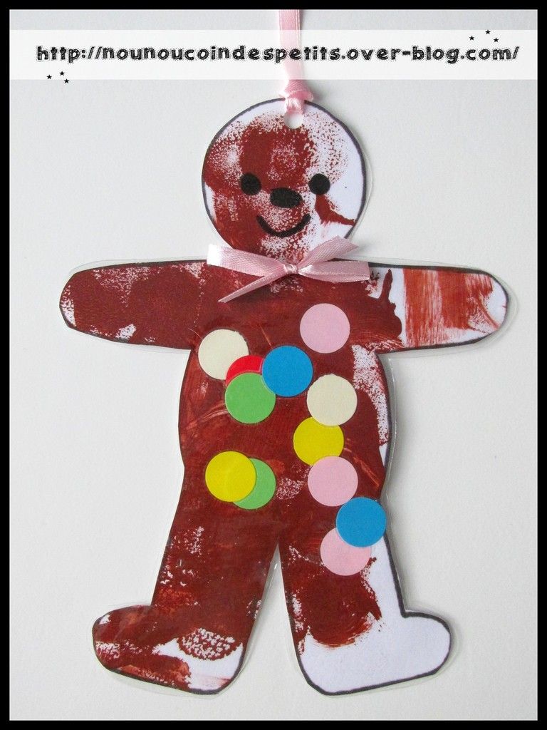 .. NOËL .. " guirlande et déco sapin bonhomme pain d'épice " - Le blog ...