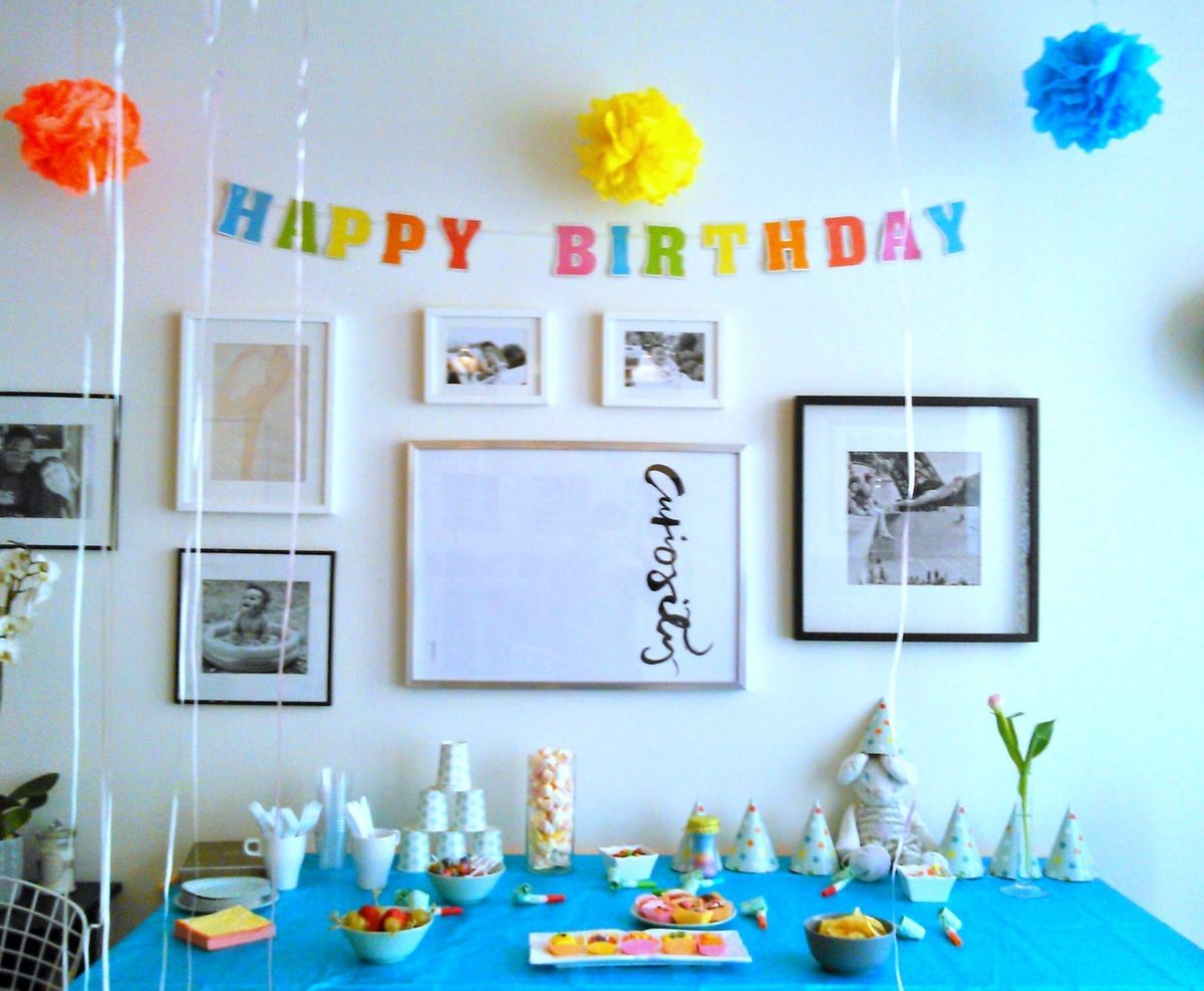 Une déco d'anniversaire trèèèèèèès facile - MARIE DAILY