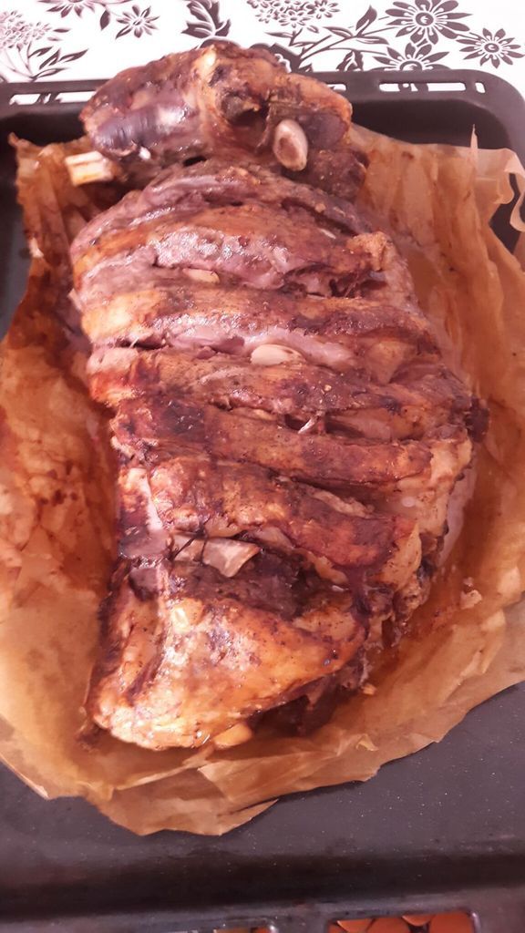 Gigot de mouton au four (Méchoui) - La fourchette d'or