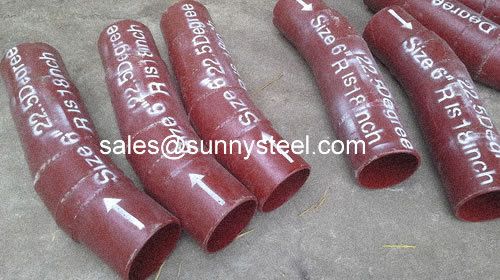 Ceramic Lining Pipe and Elbow - Resistant ceramic lined pipe