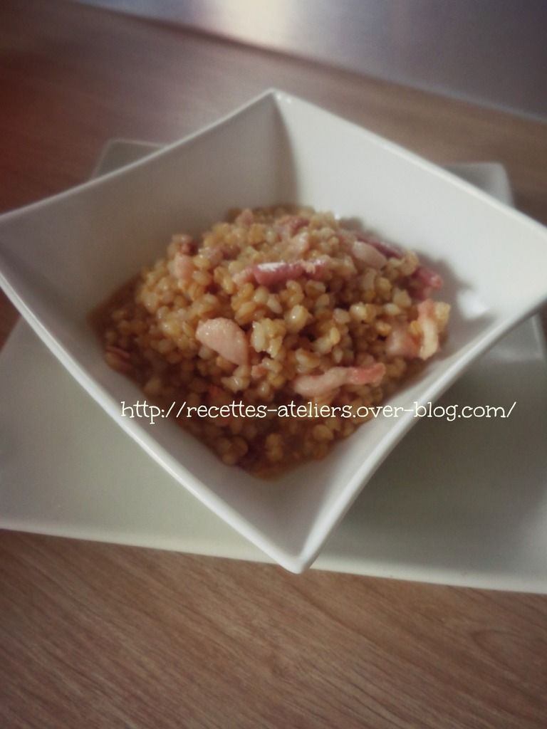 Risotto d'orge - Les Recettes de Virgin'