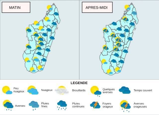 Météo: mercredi 30 mars - Agir avec Madagascar