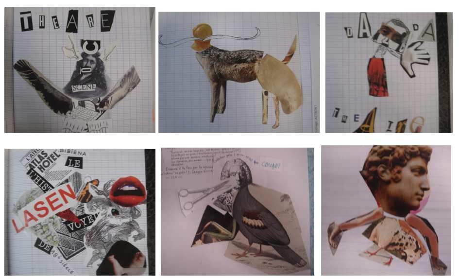 Collage DADA - Arts Plastiques au Collège de Foug