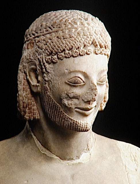 La tête du Cavalier Rampin - Chef-d'œuvre de l'art archaïque vers 550 ...