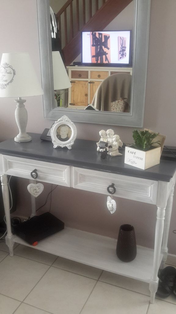 rénover une console suite - Les loisirs créatifs de Betty