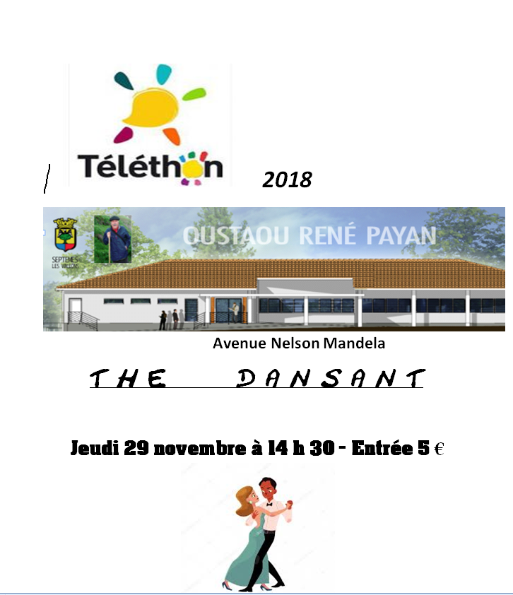 Thé dansant à l'Oustaou pour le Téléthon - OUSTAOU René PAYAN