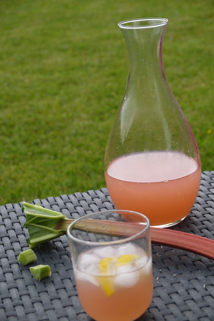 Sirop de rhubarbe - Carinette's Baking Addiction