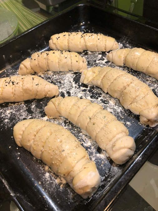 Petit pain farcis au merguez - Les délices de Fazou