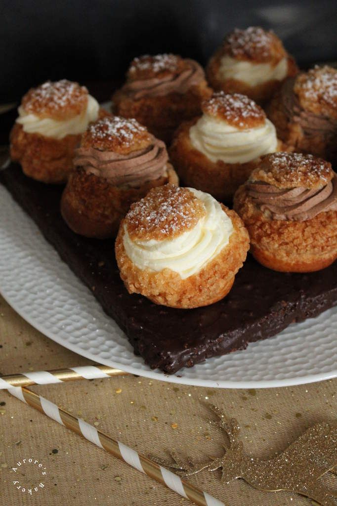 Gâteau de choux aux deux chocolats. - Aurore's Bakery