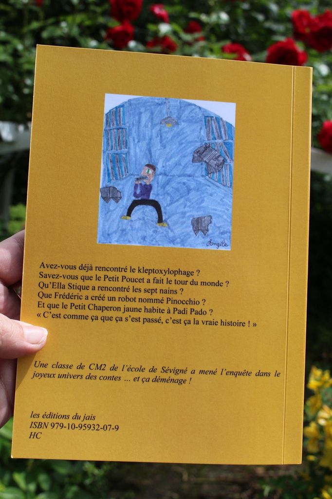 Parution du recueil de contes écrits en classe - CM2 Sévigné Narbonne