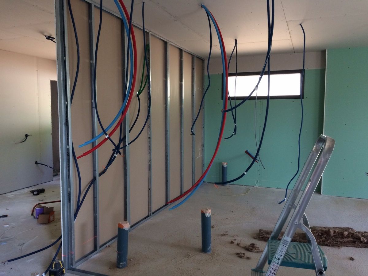 Doublage placo et cloisons - Construction maison