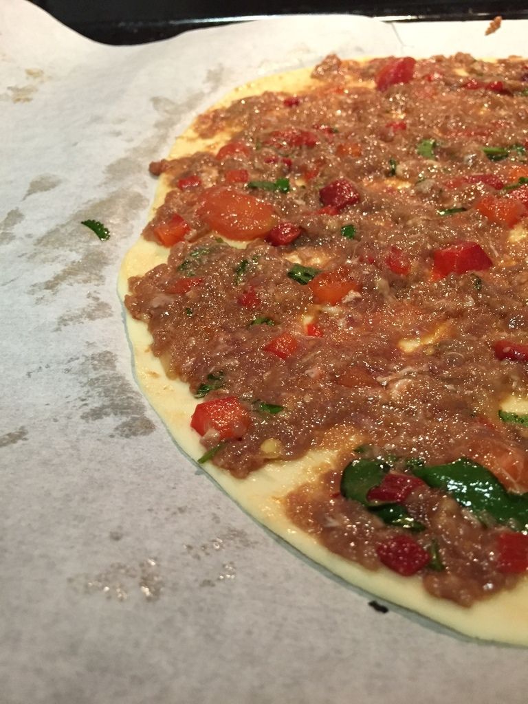 Lahmacun Pizza turque - La Cuisine De Nanou
