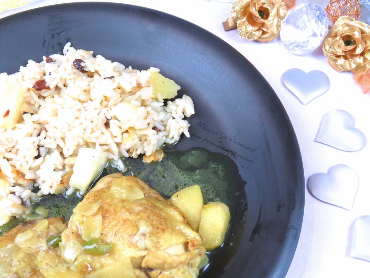 [Cuisine] Recette : Curry de Volaille et Riz Madras - PassionS et CréationS
