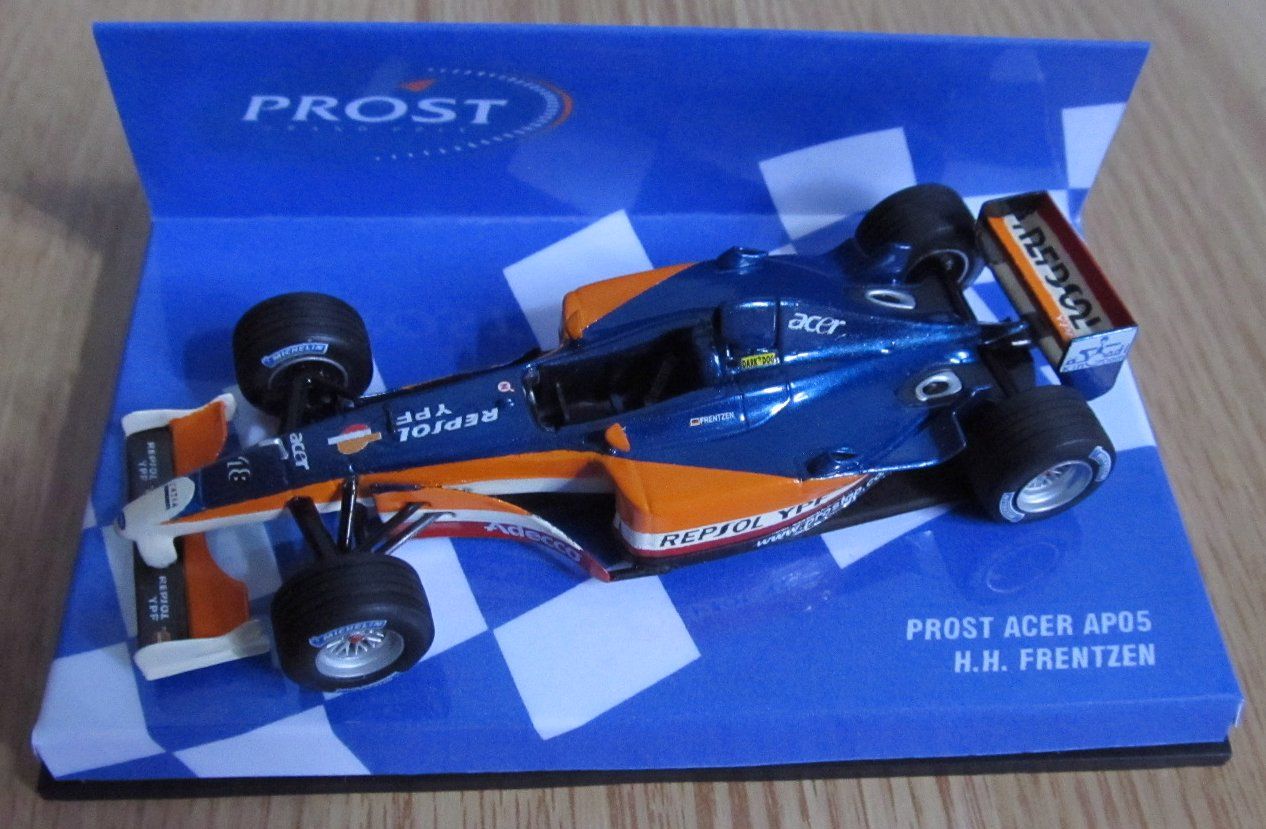 Miniatures Prost Grand Prix échelle 1/43 - Le blog de fan-de-F1-PGP