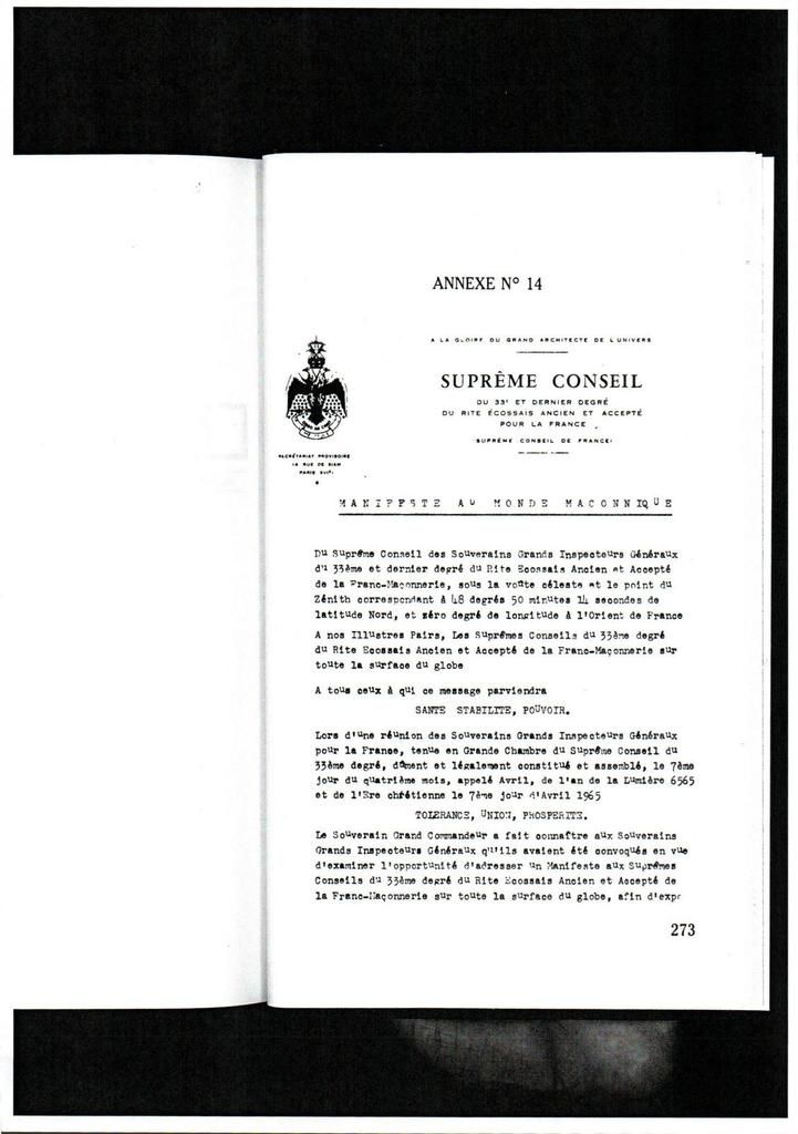 EXCLUSIF : LE SUPREME CONSEIL POUR LA FRANCE (SCPLF) DECLARÈ IRREGULIER ...