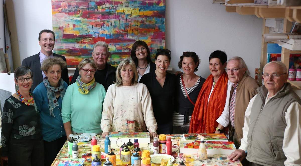 Zwölf Veitshöchheimer Künstler/innen geben am 7./8. Mai tiefe Einblicke ...