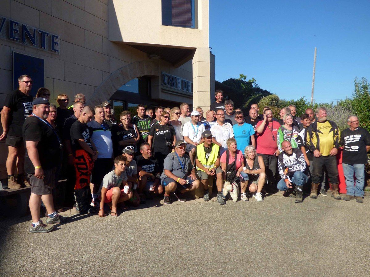 David Douillet et Damin Abad par monts et par Pont-de-Vaux. - LJPDV