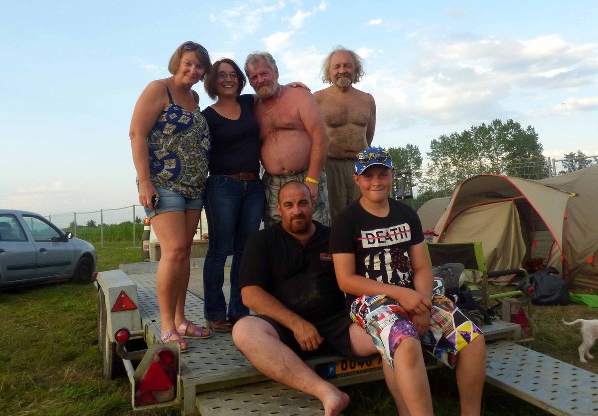 David Douillet et Damin Abad par monts et par Pont-de-Vaux. - LJPDV