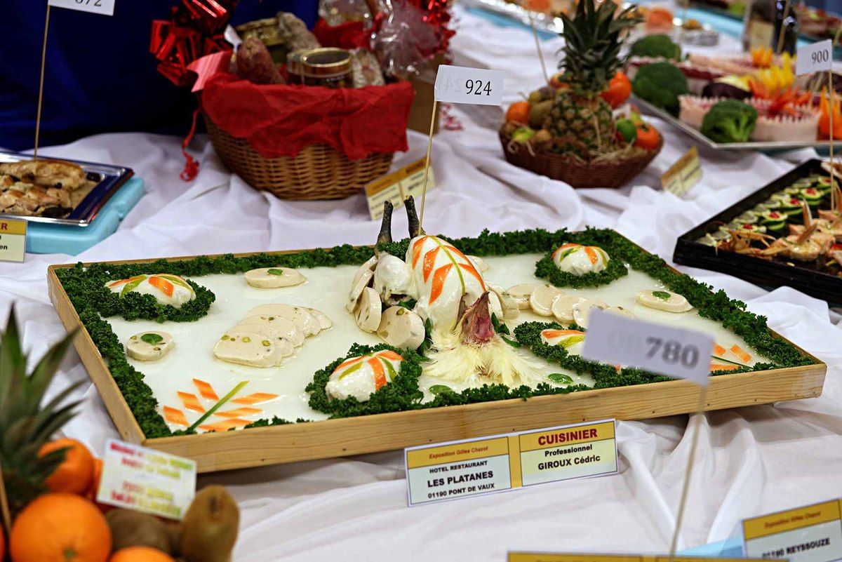 Exposition gastronomique : des plats en nombre et en qualité. - LJPDV