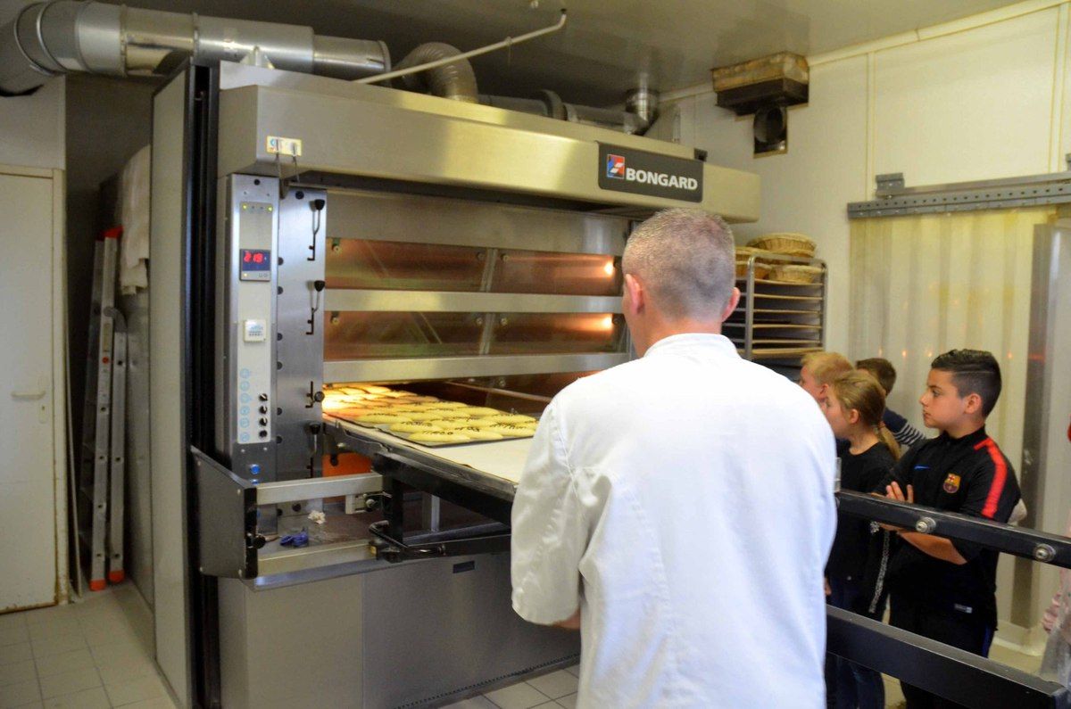 Ozan : les élèves de CE1 et CE2 ont visité le fournil de Guillaume Ryon ...