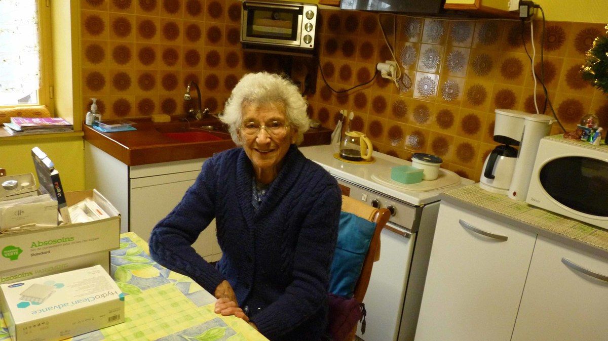 Chavannes-sur-Reyssouze : Maria Chevalier est la doyenne de la commune ...