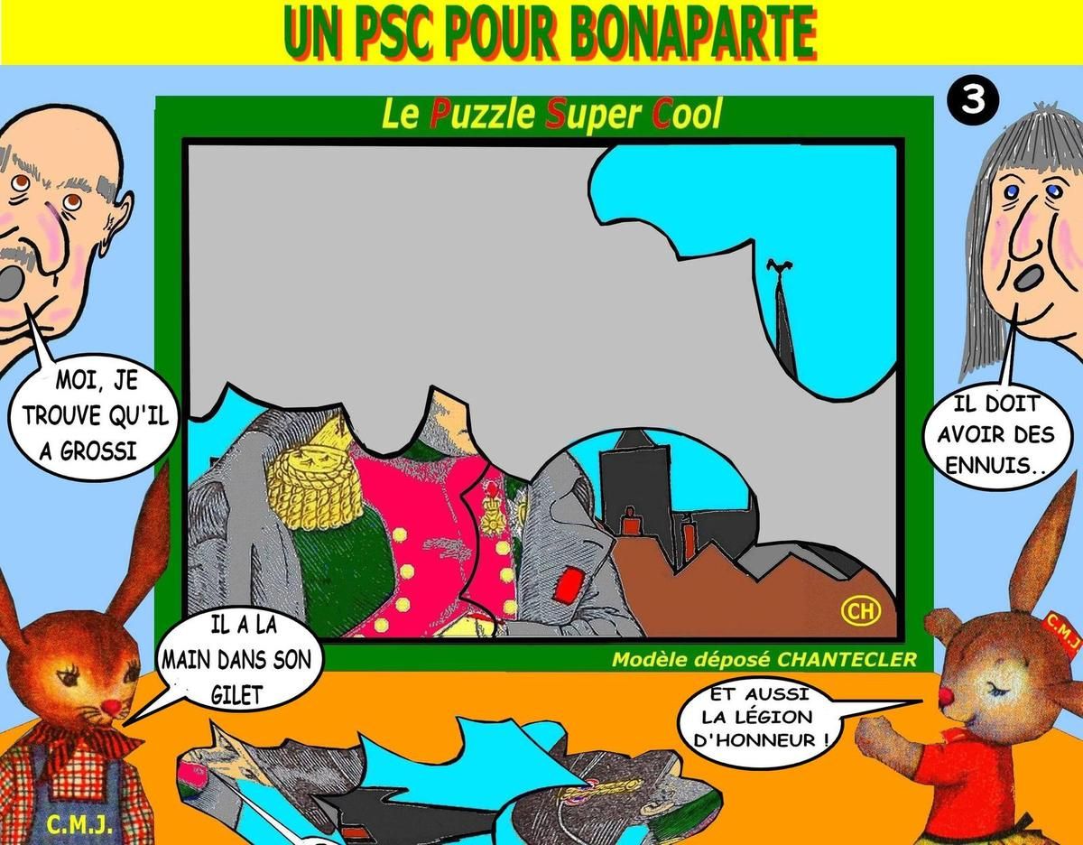 ALBUM UN PSC POUR BONAPARTE - chantecler