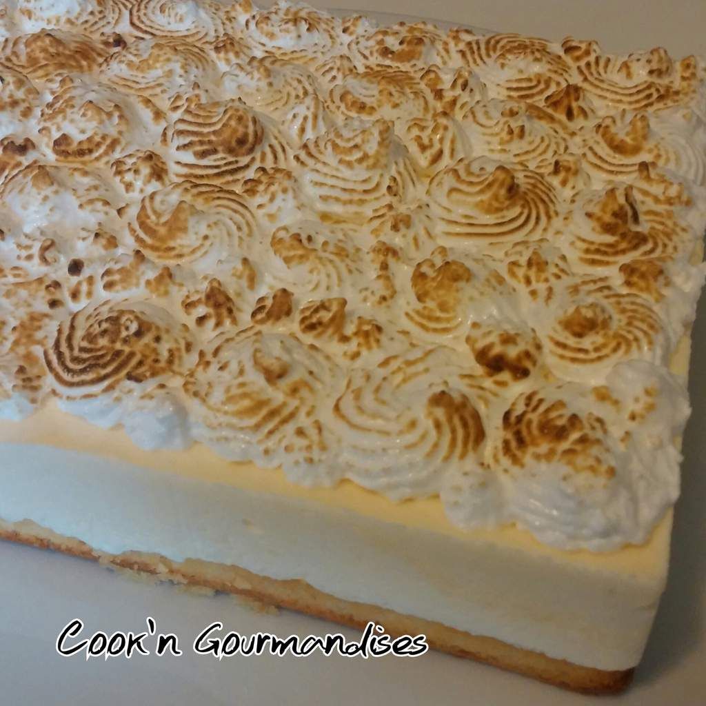 Entremet façon Tarte au Citron Meringuée - COOK'N GOURMANDISES