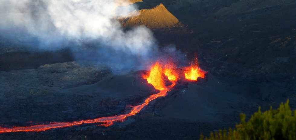 L'ancienneté du point chaud de La Réunion, va vous surprendre ...